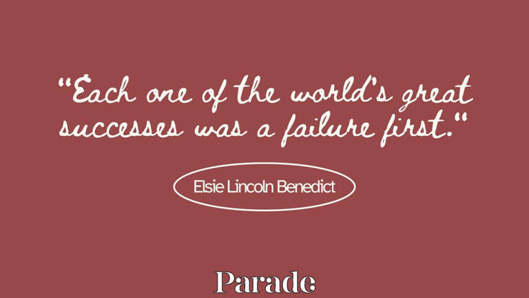 Elsie Lincoln Benedict: Why every great success starts with failure