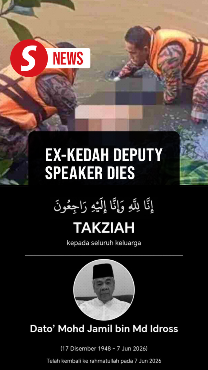 Former Kedah deputy speaker found dead in river
