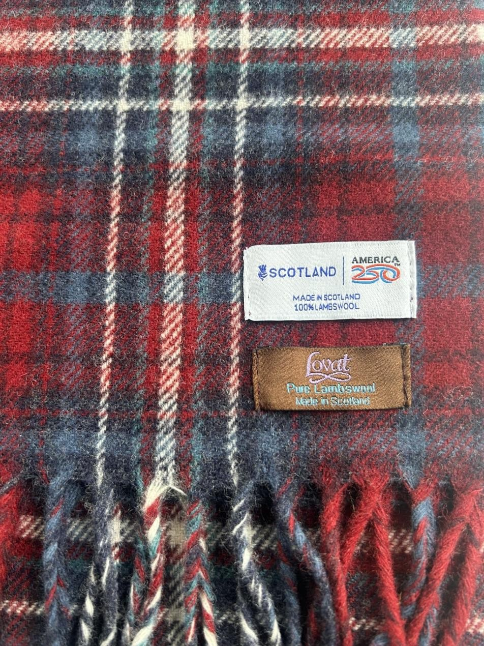 New tartan celebrates Scotland’s ties to America ahead of World Cup