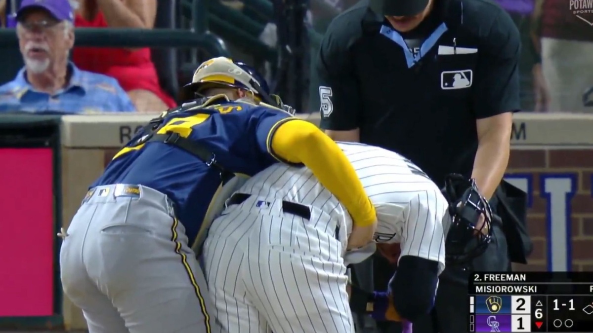 MLB: Jacob Misiorowski’s 98 mph rocket nails Rockies player’s helmet