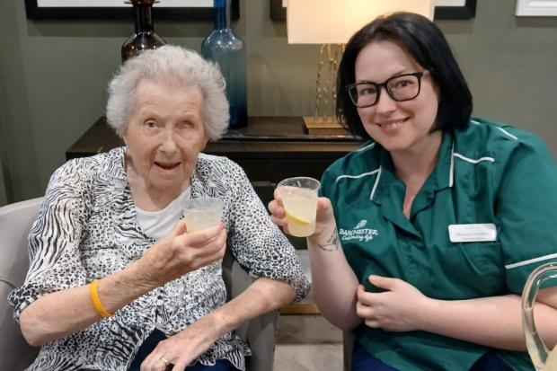 Pat's simple wish leads to surprise activity at care home during heatwave