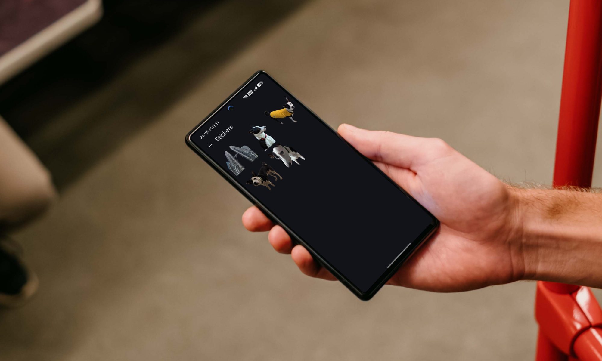 Google Photos on Android finally gives your custom stickers a home