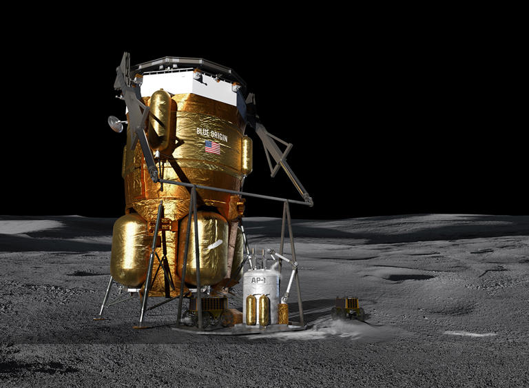 US space firm Blue Origin just extracted oxygen from moon dust. Here's ...