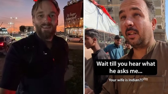 New Zealand vlogger reacts to Pakistani man’s remark on his Indian wife ...
