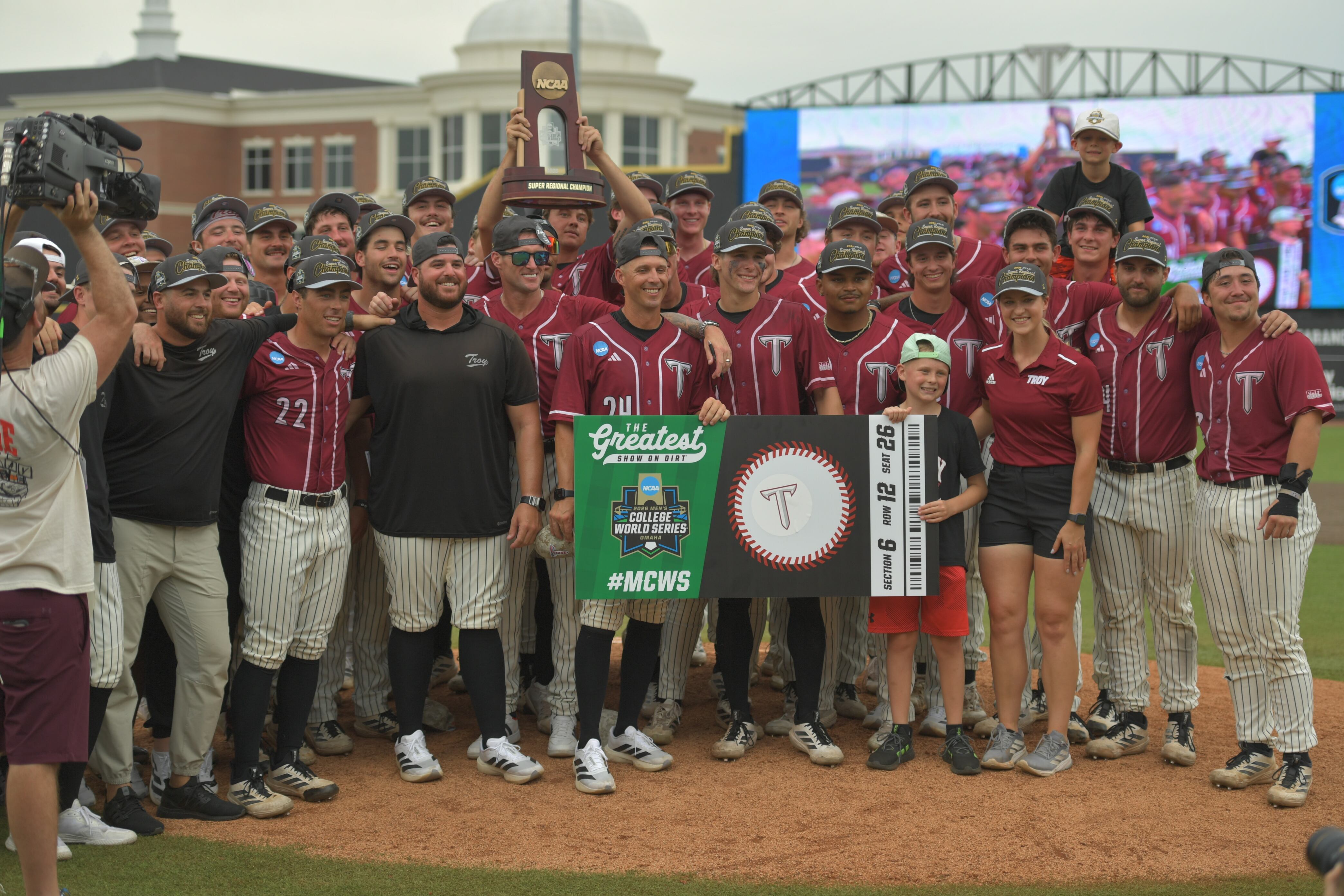 Troy advances to 2026 Men’s College World Series