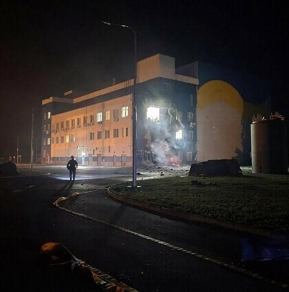 Putin branded a 'nuclear terrorist' after Russian drone strike on Chernobyl