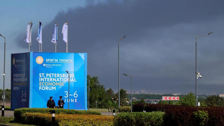 Steve Rosenberg: Lasting image of Russia's economic forum is plume of ...