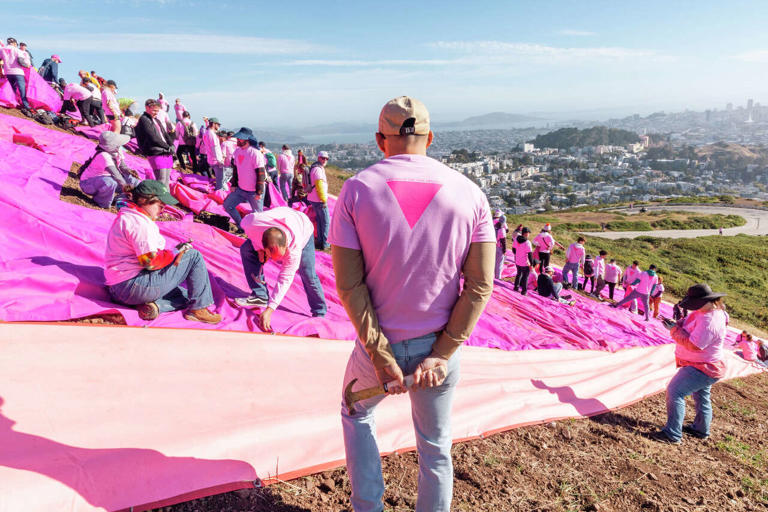 'We will not be silent': Pink Triangle shines over SF as a symbol of ...