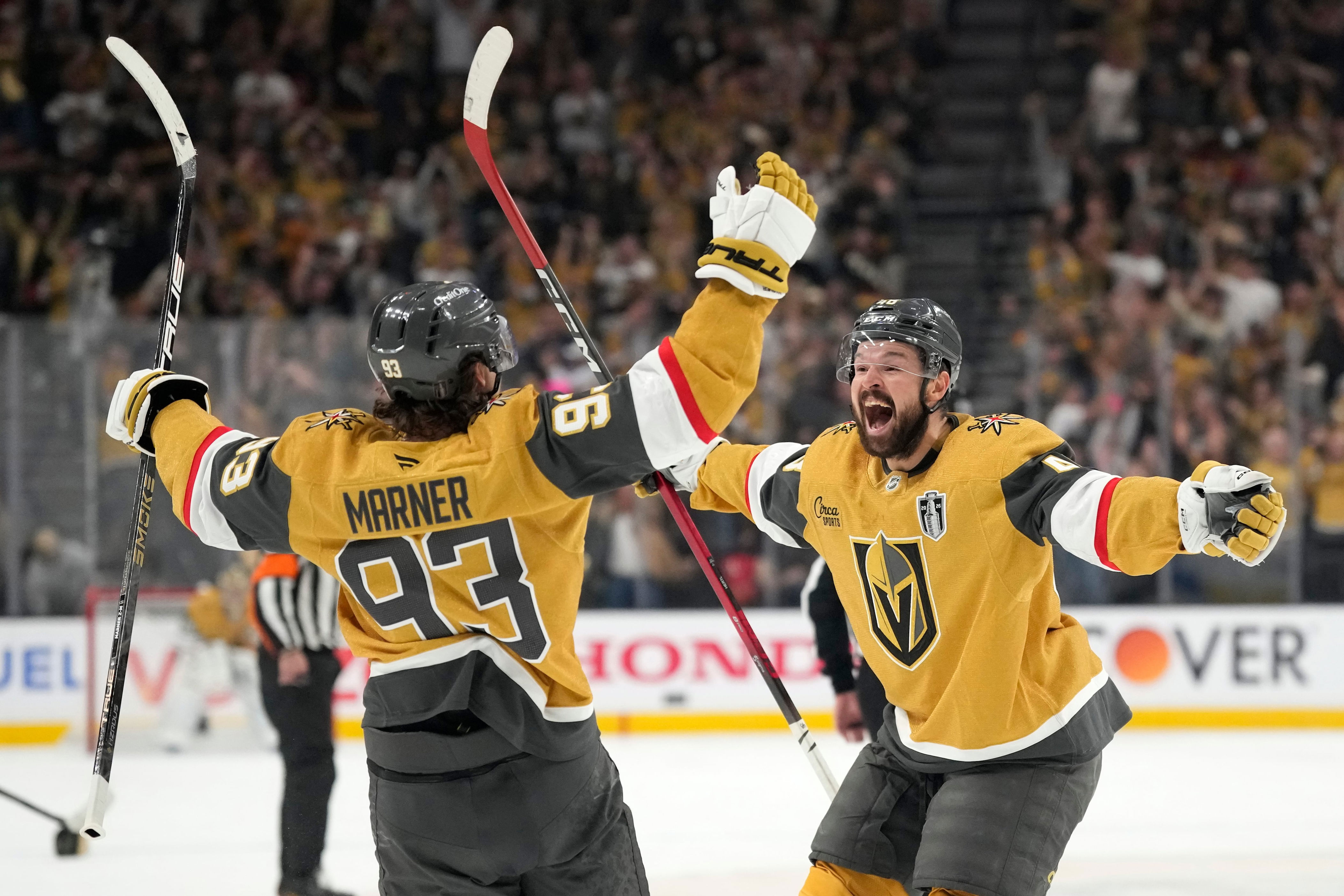 Mitch Marner highlights Vegas’ 4-goal, 2nd period with natural hat trick