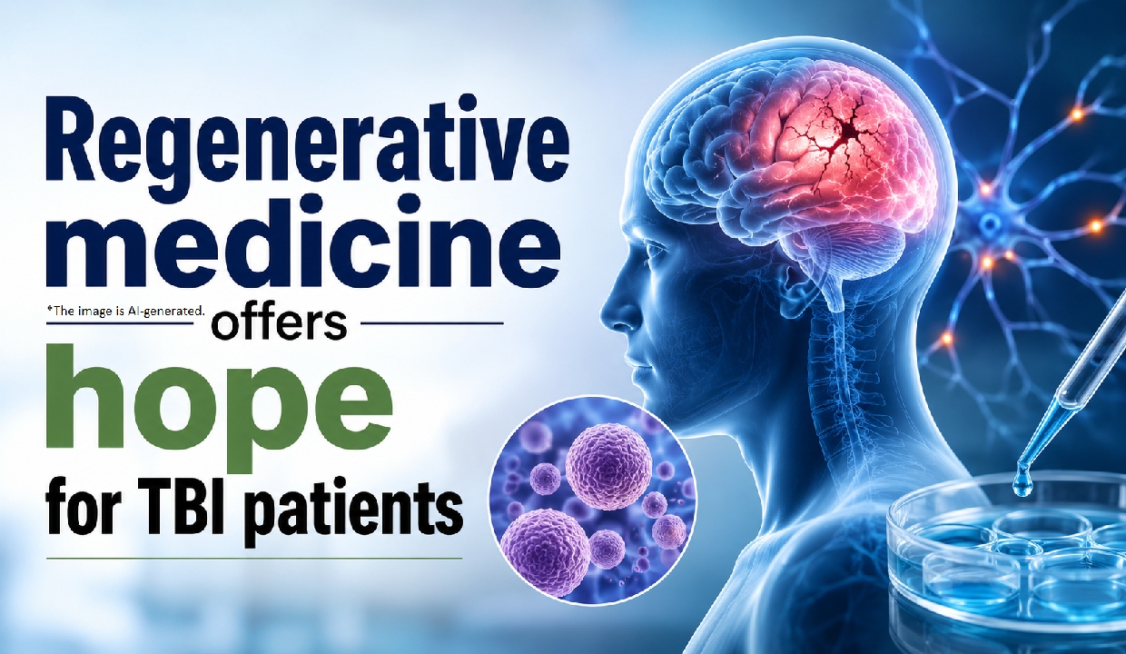 Regenerative medicine offers hope for TBI patients