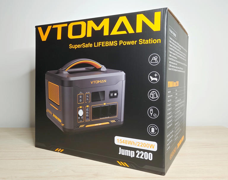 Test station électrique VTOMAN Jump 2200 : compacte et efficace