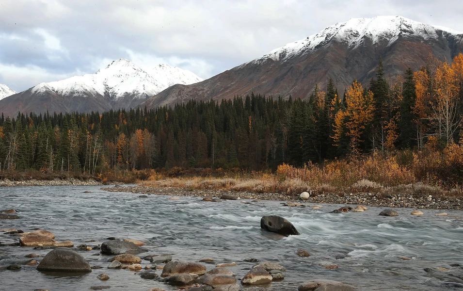 Study links thawing permafrost to rusting Alaska rivers