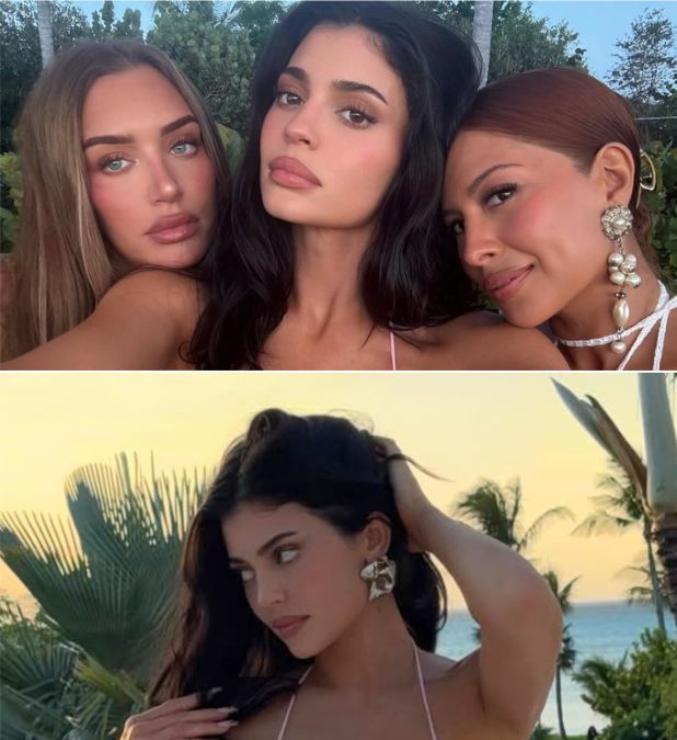 Kylie Jenner's 'bold and sun-soaked' poolside look takes over star ...