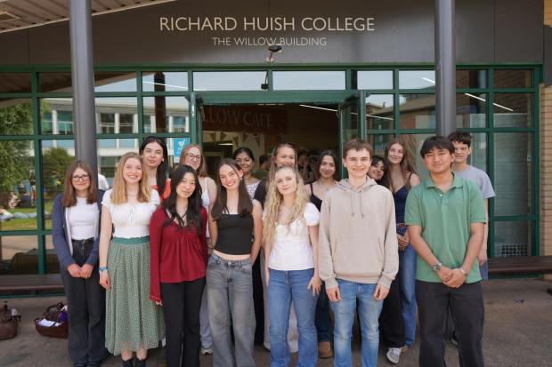 Richard Huish College students celebrate top university offers