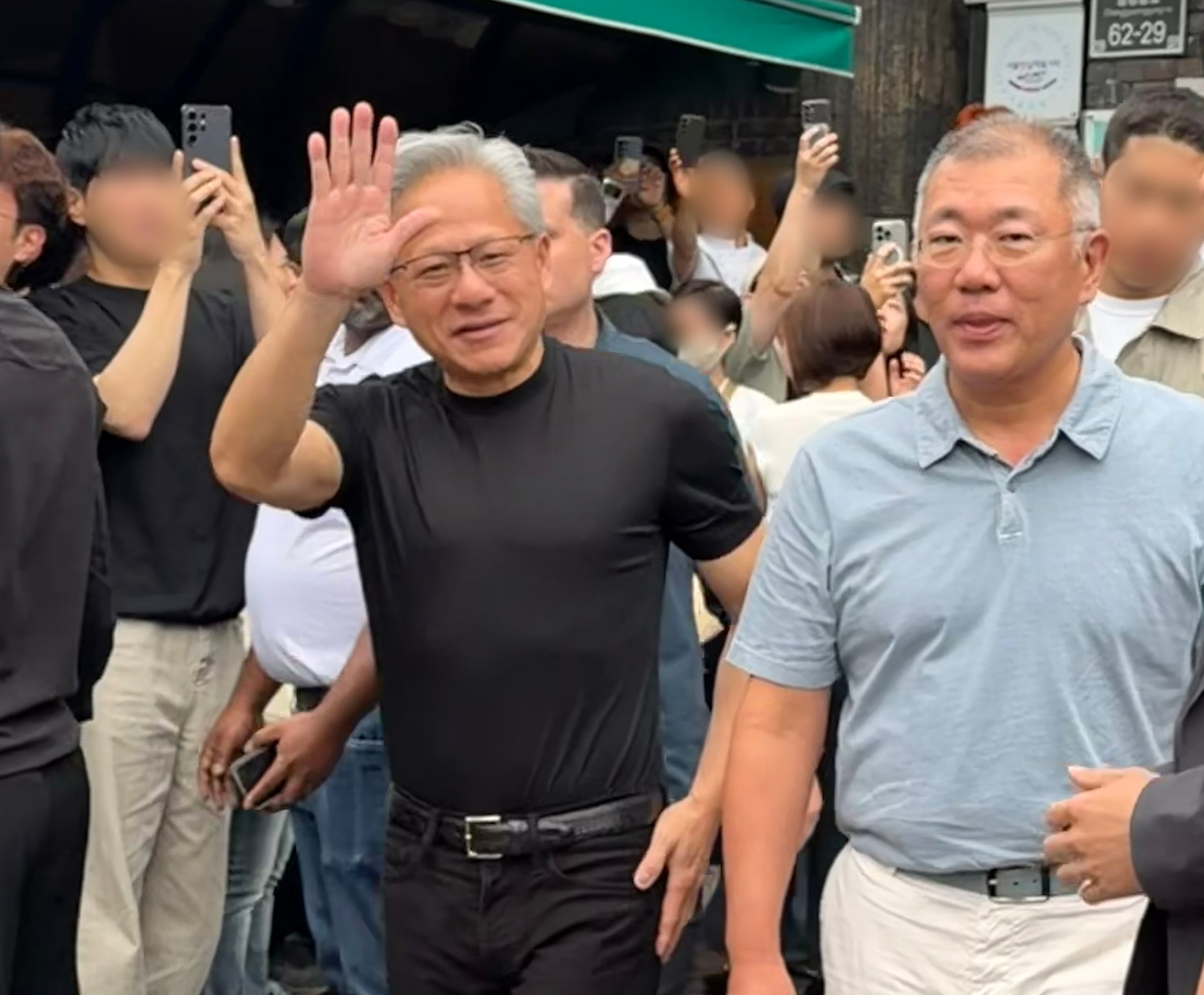 NVIDIA CEO meets Hyundai Motor Group chairman over lunch