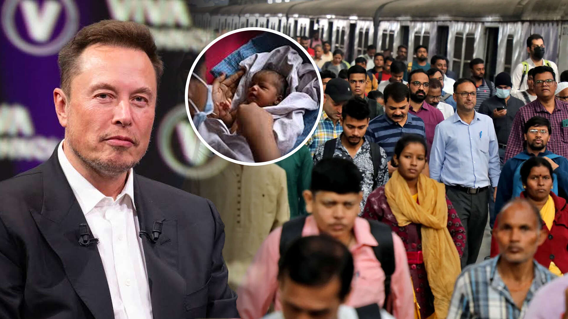 Below replacement level: Elon Musk flags India’s falling fertility rate
