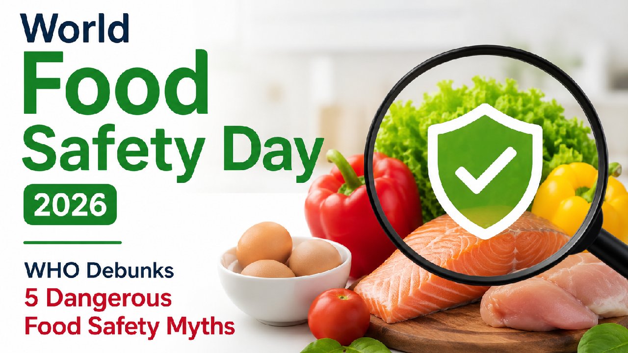World Food Safety Day 2026: WHO debunks 5 dangerous food safety myths