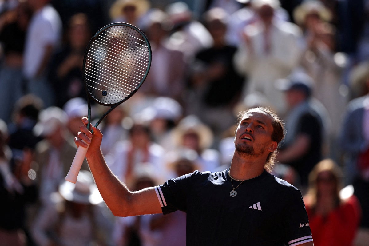 When is the French Open men’s final? How to watch Zverev v Cobolli