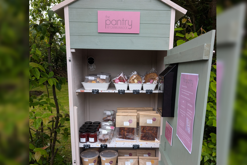 The little community pantry at Carmunnock delighting villagers with ...