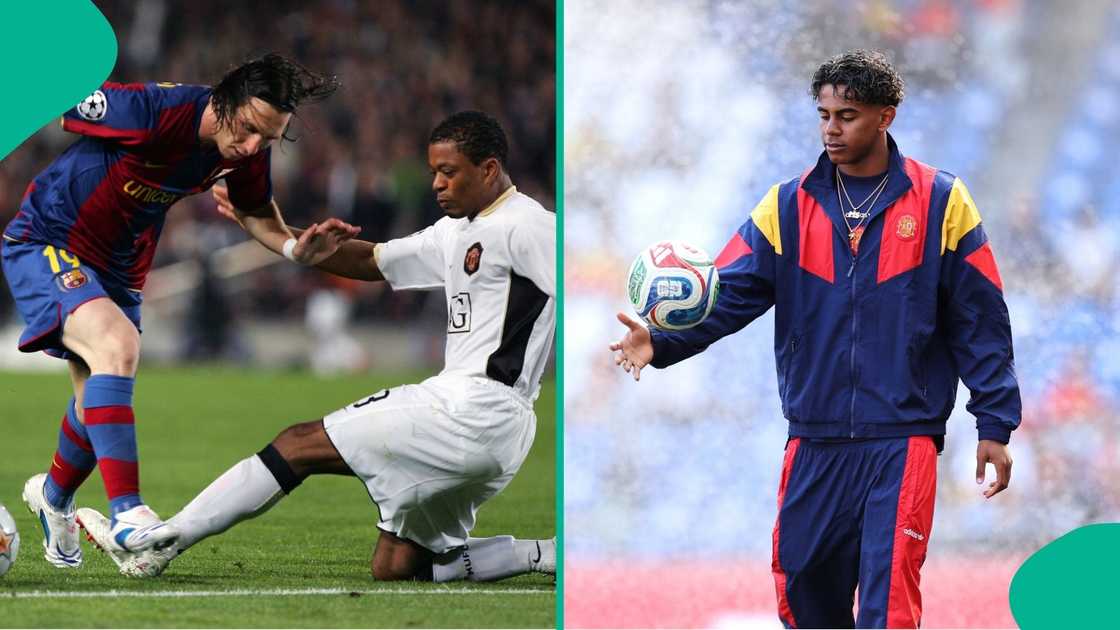 Ask Messi and Ronaldo: Patrice Evra sends strong message to Lamine ...