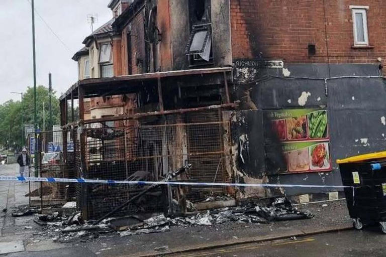 Cordon set up after house fire in St Ann's suburb