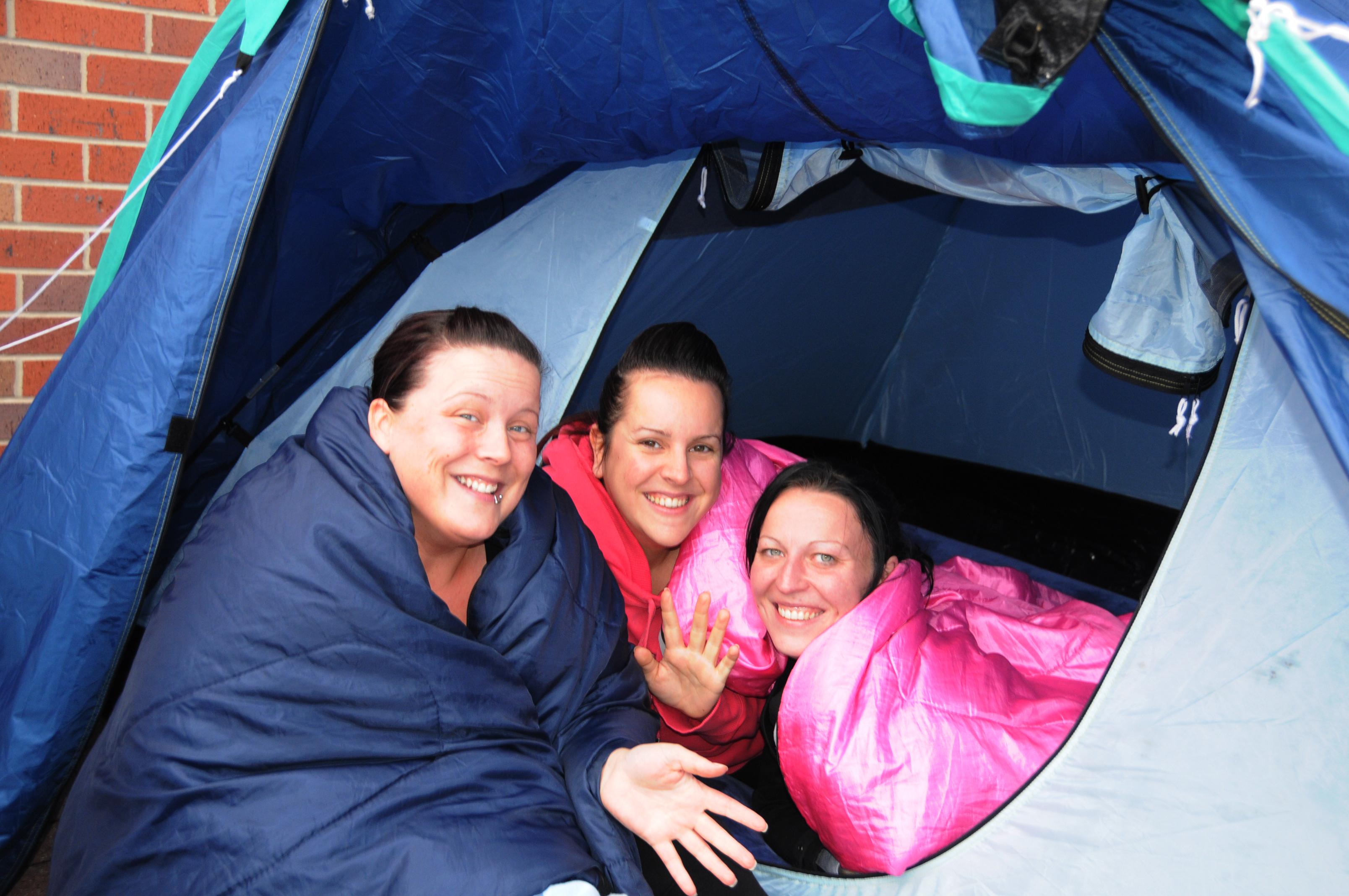 The day you huddled in the freezing 2010 cold to get tickets for Take ...