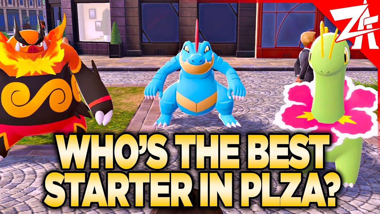 Who is the best starter in Pokémon Legends Z-A?
