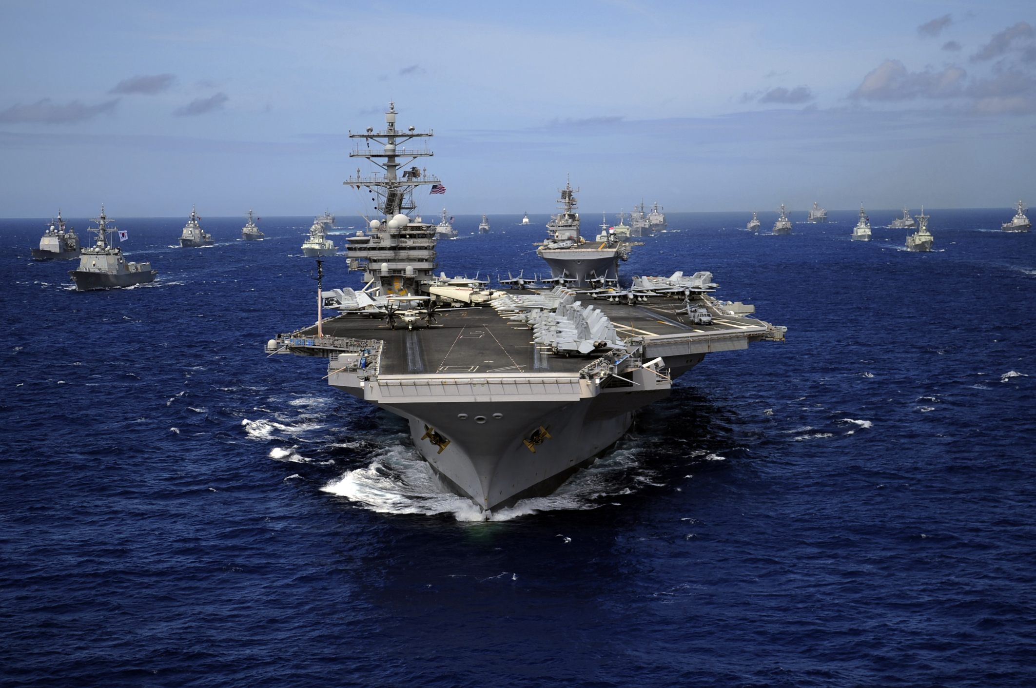 President Trump wants a 355-ship Navy -- and $306 billion to build it