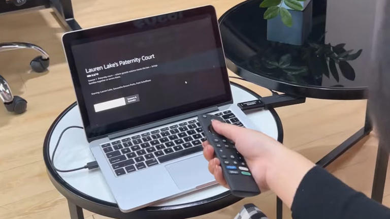 How to use an Amazon Fire TV Stick on a laptop