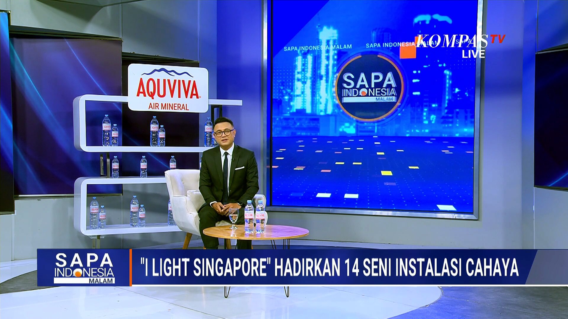 Antusias warga datang ke Festival Tahunan I Light Singapore di Kawasan ...