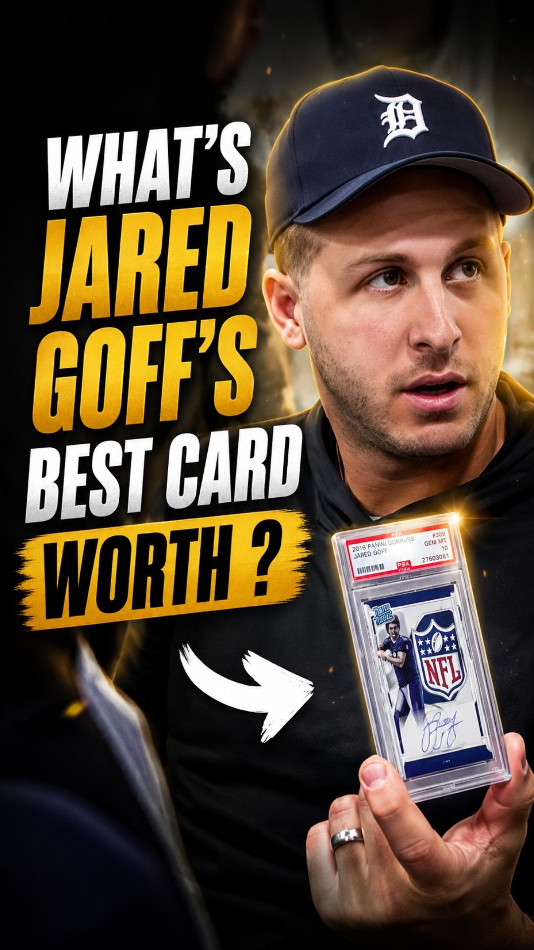How much is Jared Goff's best football card worth?