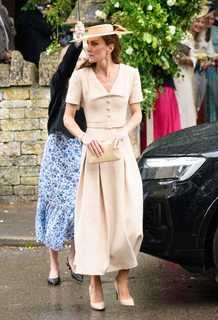 Princess Kate's relatable beauty mishap at Peter Phillips' wedding