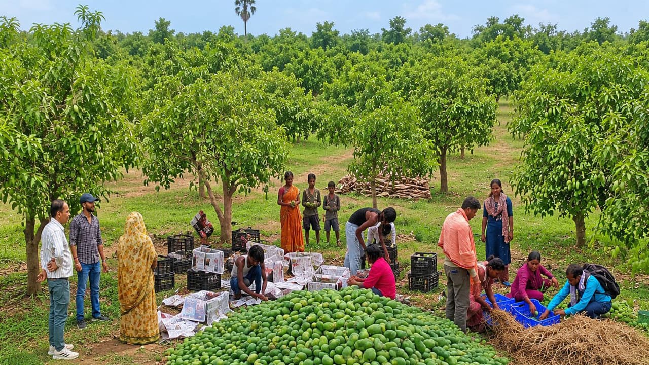 Jharkhand's Amrapali mangoes make UK debut in first commercial export