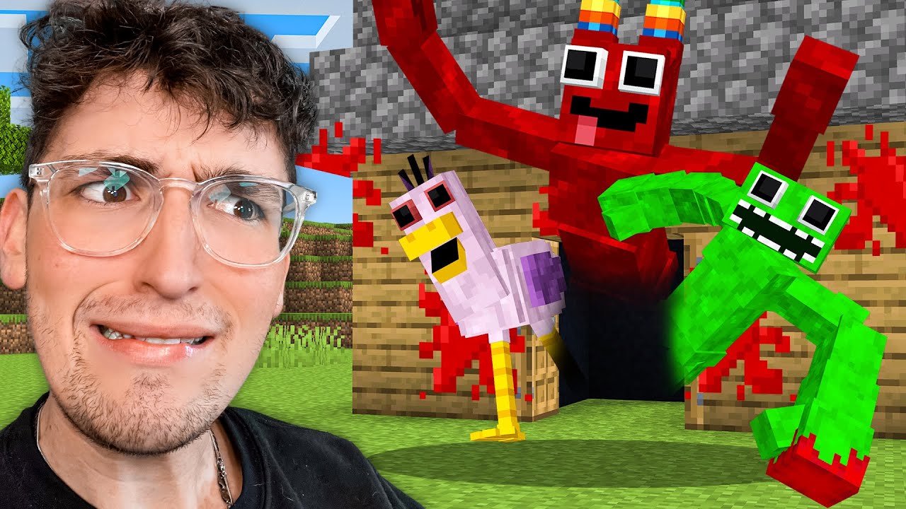I fooled my friend using Garten of Banban in Minecraft