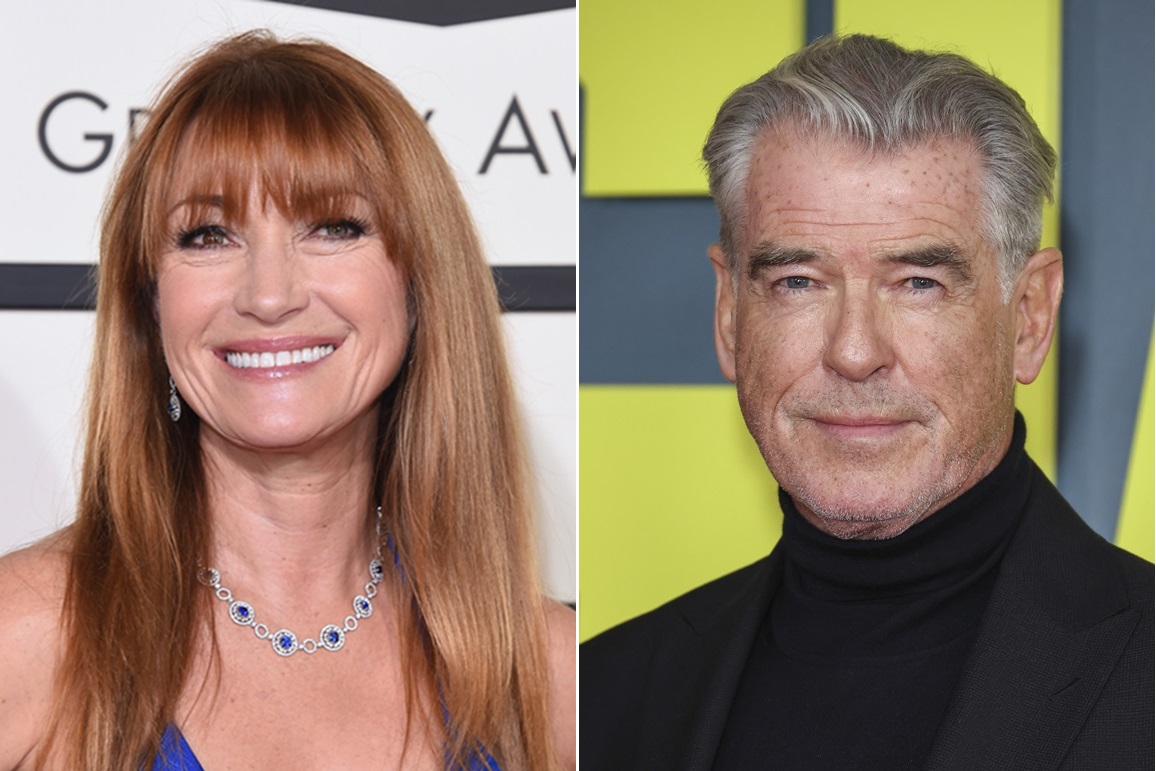 Former Bond girl Jane Seymour reveals she and Pierce Brosnan have been ...