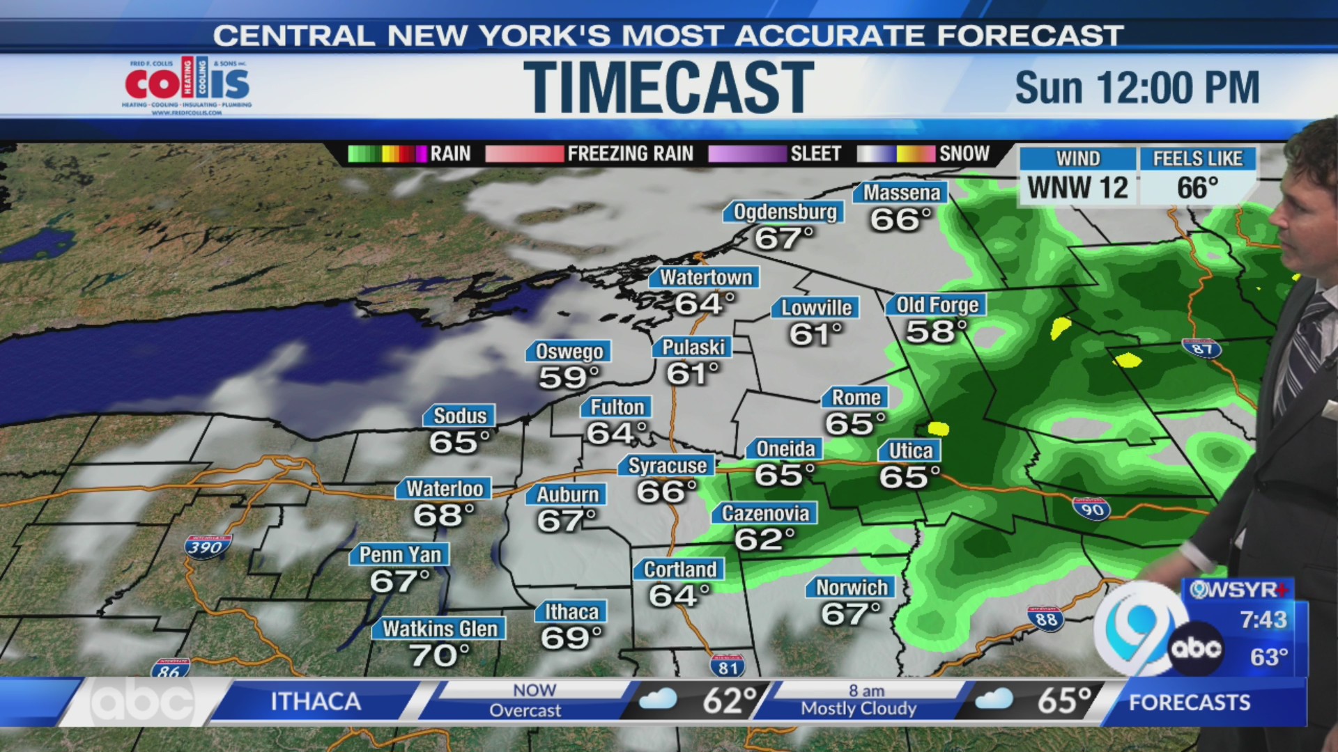 Storm Team forecast: 7AM Sunday 6-7-26