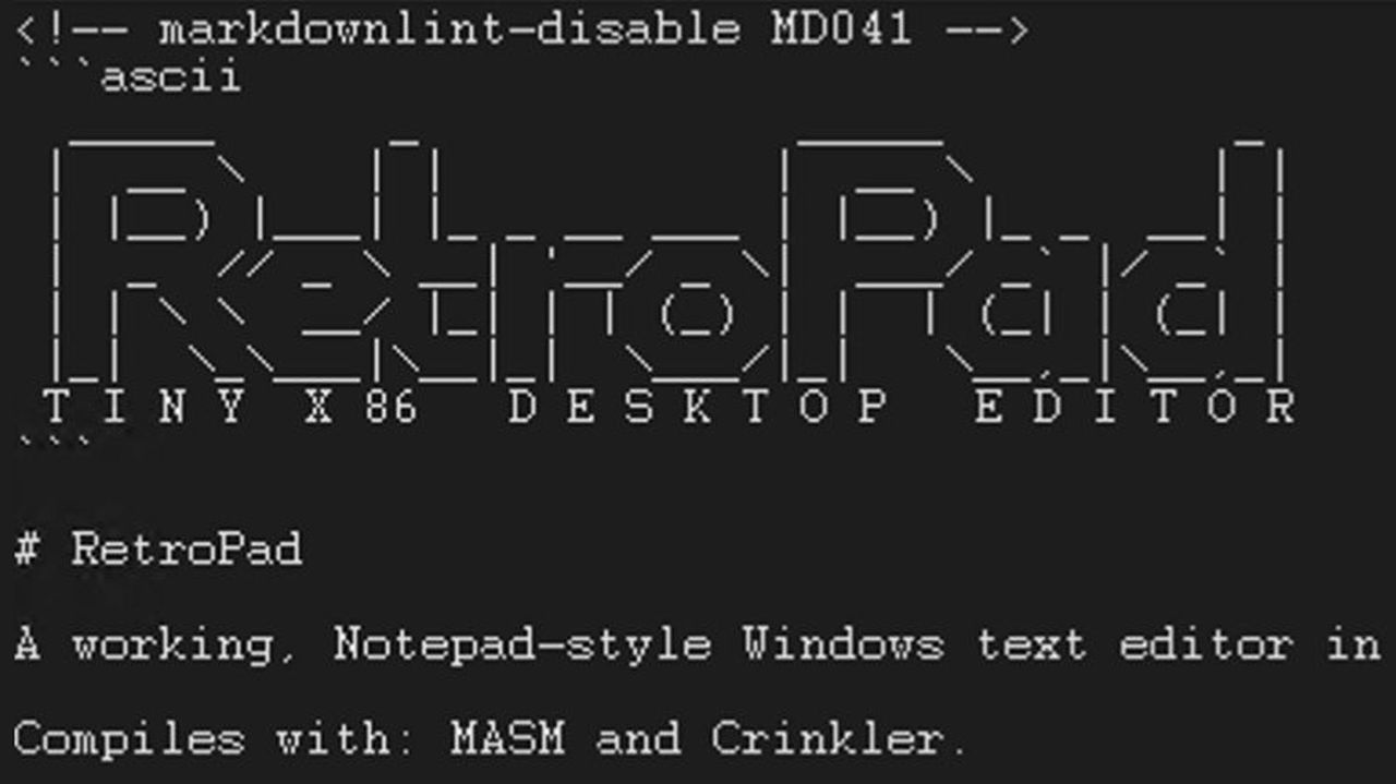 RetroPad is a 'full-feature-parity version of Notepad from XP' in just ...