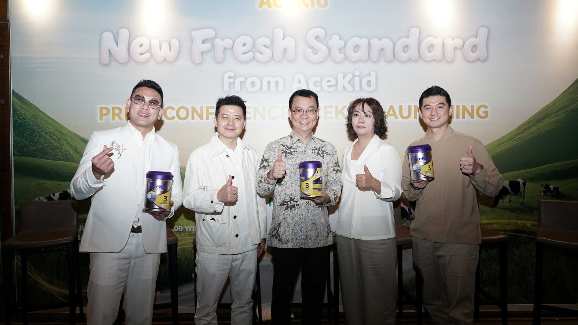 AceKid resmi hadir, kenalkan konsep traceable fresh milk dalam susu ...