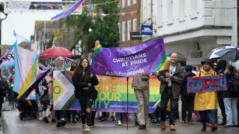 Canterbury Pride celebrates 10 years with colourful parade despite rain