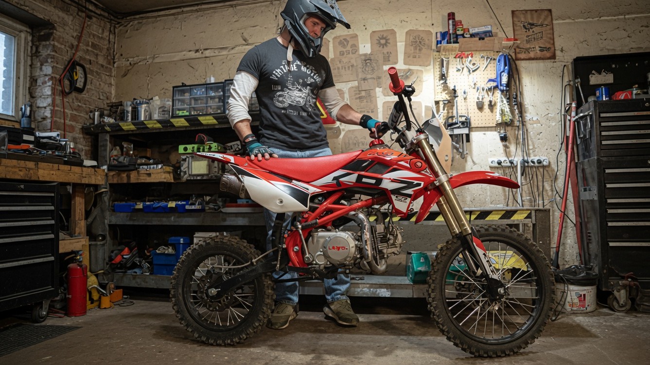 Hydrogen-boosted Kayo pitbike gets first test ride