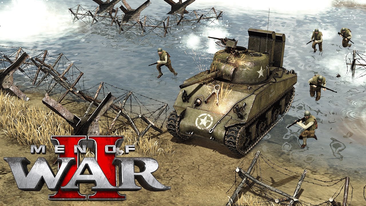 Storming the beaches of Normandy