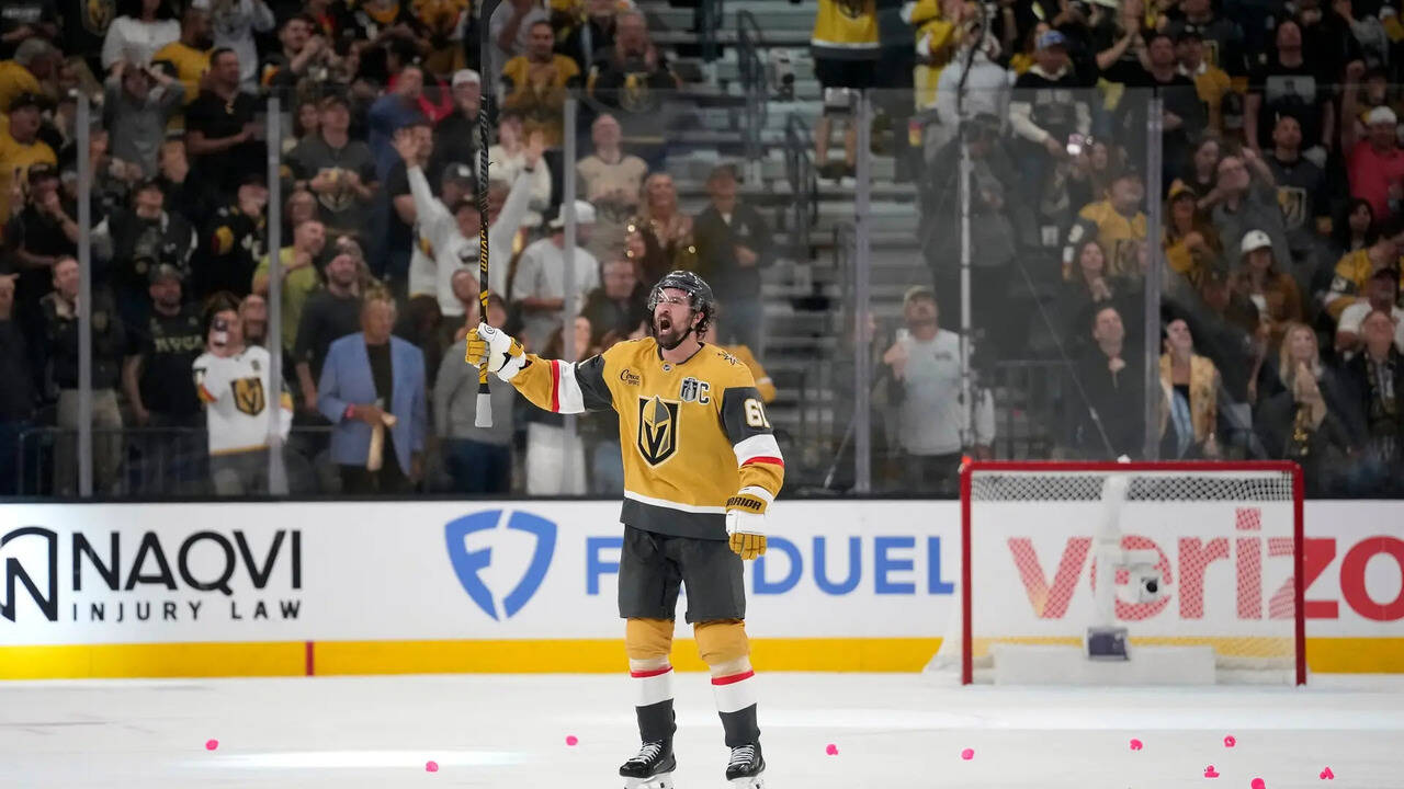 Shea Theodore's overtime goal secures Golden Knights' 2-1 series lead ...