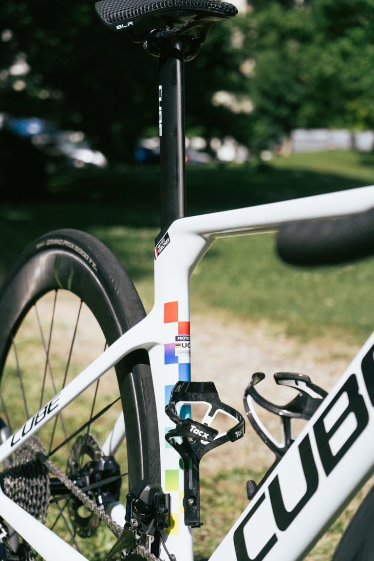 Cube Litening Aero prototype spotted at Tour Auvergne-Rhône-Alpes