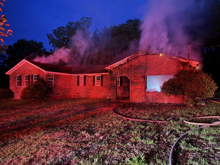 St. John’s Fire District responds to structure fire Saturday