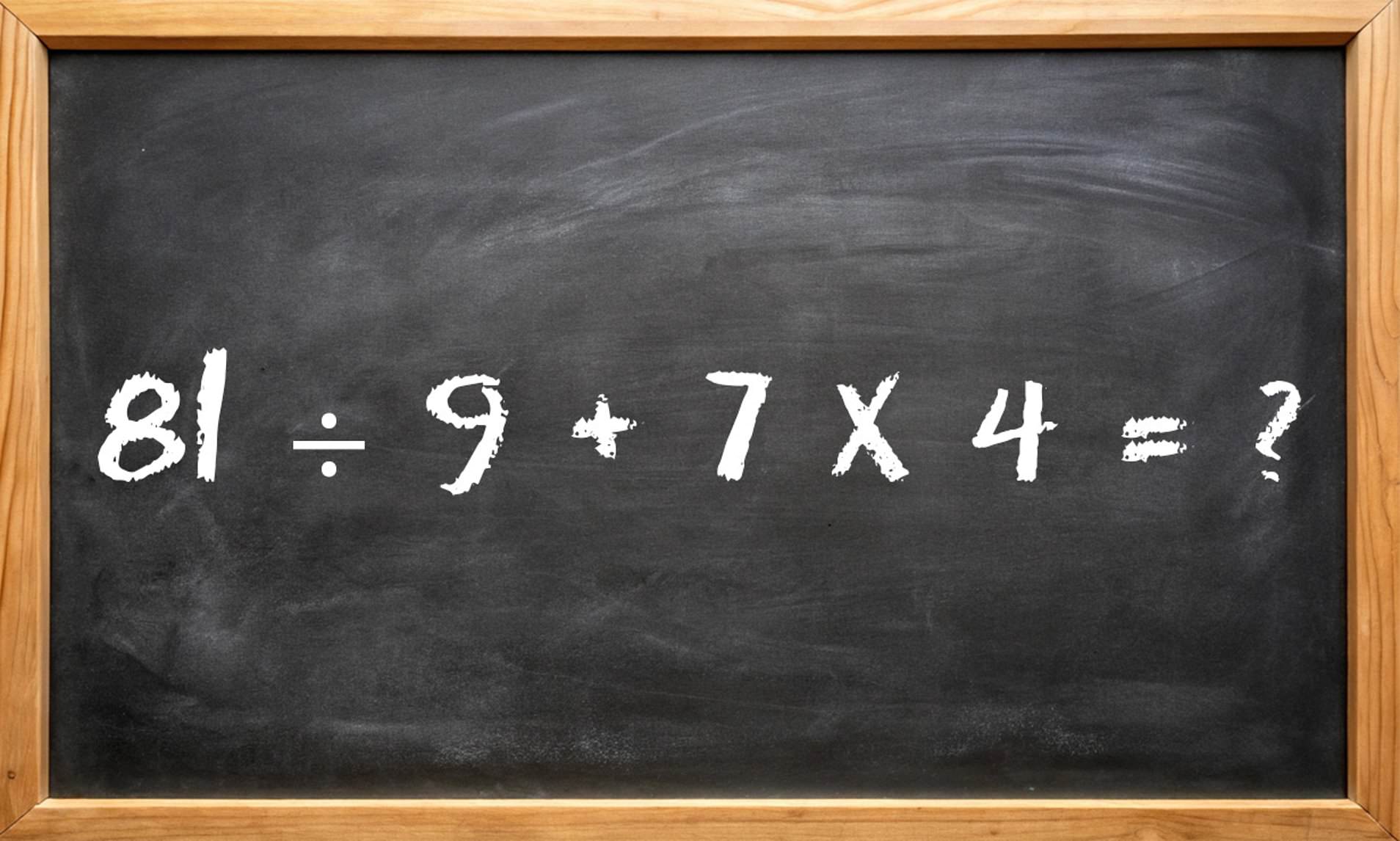 Supposedly simple math sum leaves people confused - can you solve it in ...