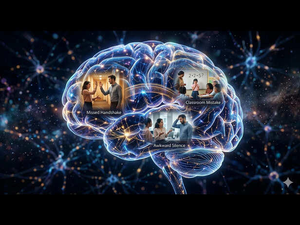 Why does your brain replay embarrassing moments at night?