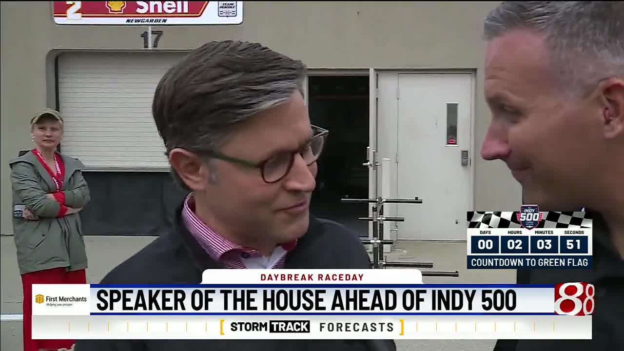 House Speaker Mike Johnson 'cannot wait' for IndyCar race in Washington DC