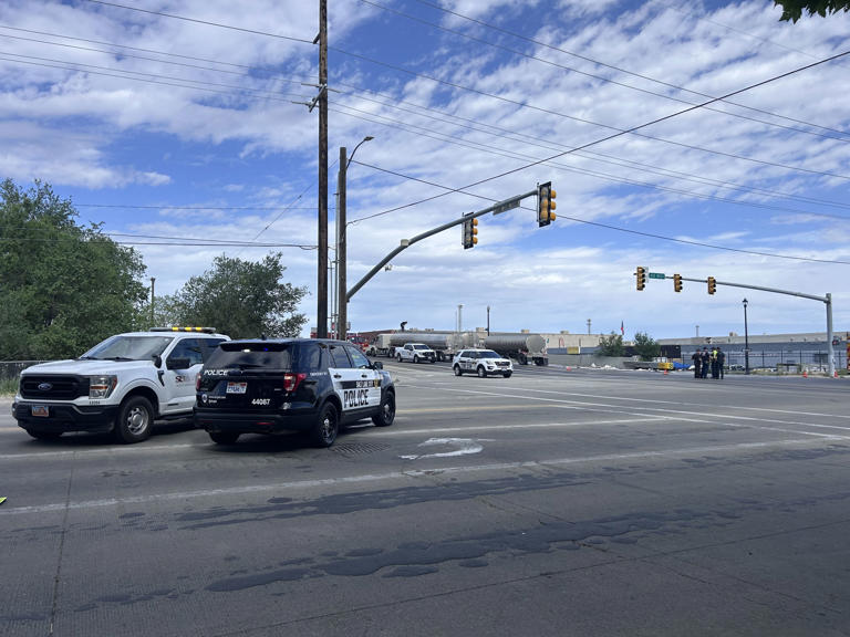 Fuel spill near downtown Salt Lake City, avoid area