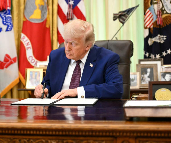 Trump signs AI order as race with China tightens
