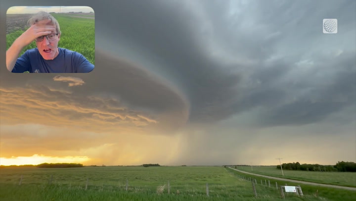 This may be the most beautiful storm structure seen in Canada